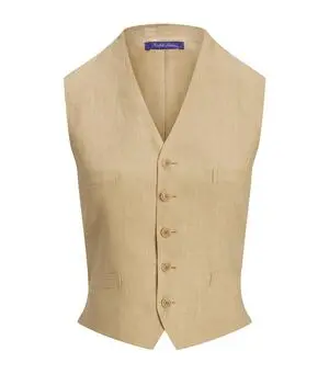 Women's Beige Vests