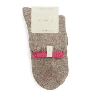 Falke Cosy Plush Socks - Brown