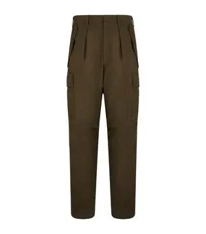 TOM FORD Virgin Wool-blend Cargo Trousers