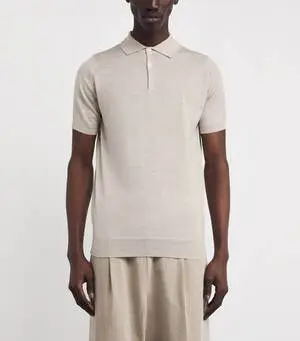 John Smedley Merino Wool Payton Polo Shirt