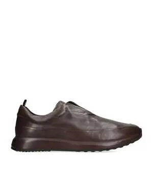 Officine Creative Perforated Loafers