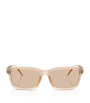 Moncler Injected Slicka Me8002 Sunglasses - Pink