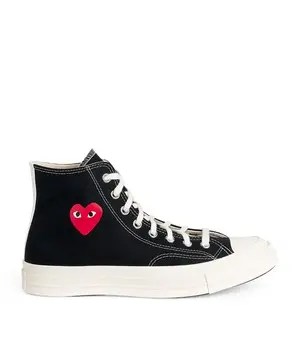 Play Comme Des Garcon Logo Shoes For Men