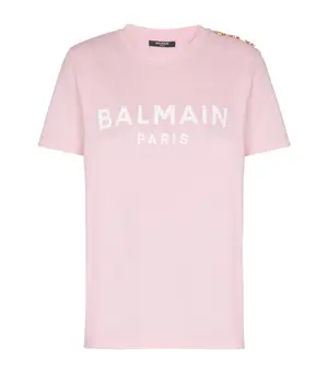 Women's Balmain Pink T-shirts