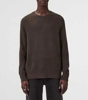 ALLSAINTS Statten Crew-neck Sweater - Brown