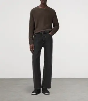 ALLSAINTS Statten Crew-neck Sweater - Brown