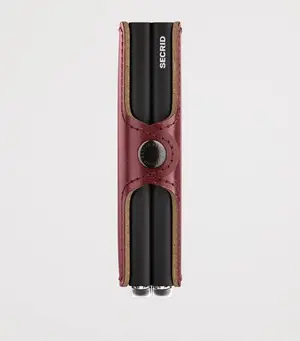 SECRID Basco Leather Twinwallet - Brown