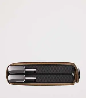 SECRID Basco Leather Twinwallet - Brown