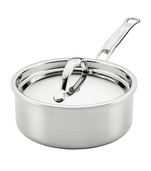 HESTAN Probond Luxe Covered Saucepan - Silver