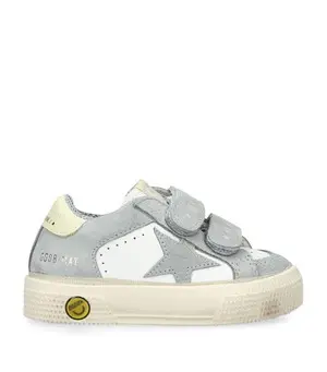 Golden Goose Grey Shoes For Men