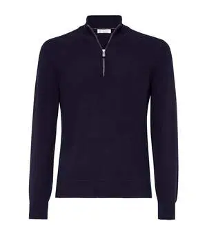 Brunello Cucinelli Cut Out Sweaters For Men
