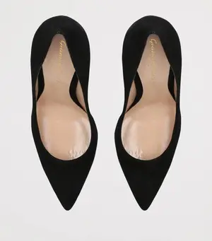 GIANVITO ROSSI 105 Suede Pumps