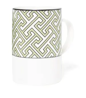 O.W.LONDON Maze Maxi Mug - Green