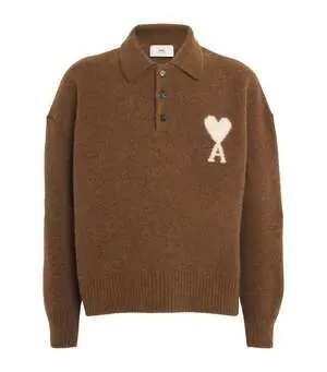Ami Paris Alpaca Shirts For Men