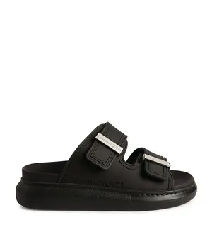 Alexander Mcqueen Platform Slides Slipper