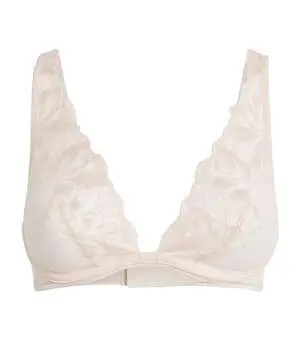 Maison Lejaby Lace Sin Underwired Bra - Ivory