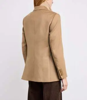 Max Mara Camel Hair Double-breasted Blazer