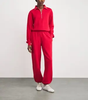 Eterne French Terry Sweatpants - Red