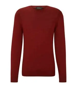 BOSS Wool, Silk, And Cashmere Sweater