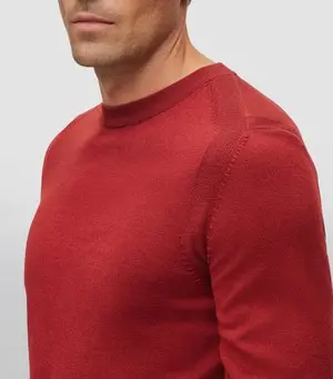 BOSS Wool, Silk, And Cashmere Sweater