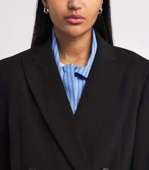 Claudie Pierlot Tailored Double-breasted Blazer