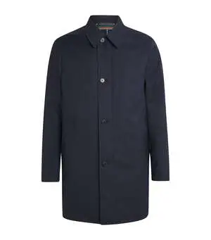 Paul Smith Wool Mac With Gilet