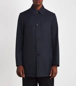 Paul Smith Wool Mac With Gilet