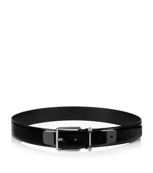CHRISTIAN LOUBOUTIN Chambeliss Leather Belt - Red