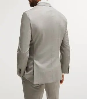 BOSS Virgin Wool Slim 2-piece Suit