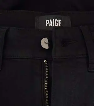 Paige Sasha Wide-leg Jeans - Black