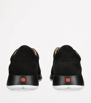 TOD'S Suede Allacciato 79k Sneakers - Black