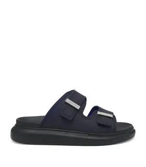 Alexander McQueen Oversized Hybrid Sandals - Blue