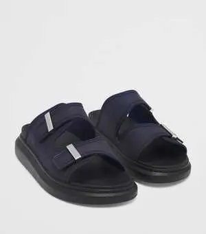 Alexander McQueen Oversized Hybrid Sandals - Blue