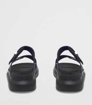 Alexander McQueen Oversized Hybrid Sandals - Blue