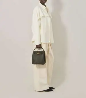 Mulberry Leather Islington Bucket Bag - Green