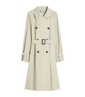Max Mara Cotton-blend Trench Coat