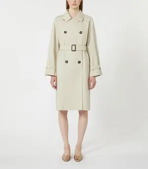 Max Mara Cotton-blend Trench Coat