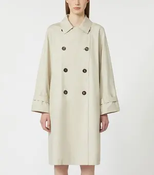 Max Mara Cotton-blend Trench Coat