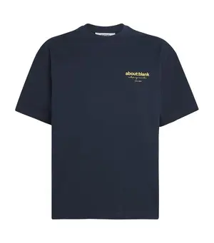 About:blank Logo T-shirts For Men