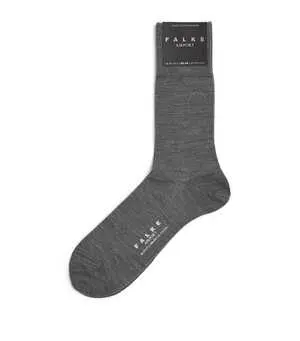 Falke Airport City Socks - Grey