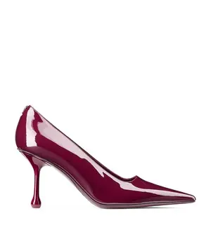 JIMMY CHOO Ixia 80 Leather Pumps