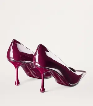 JIMMY CHOO Ixia 80 Leather Pumps