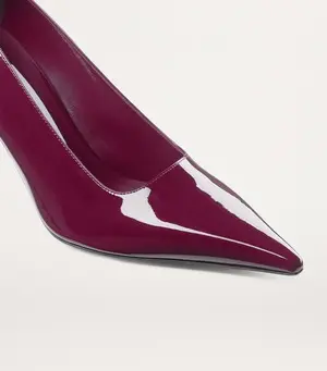 JIMMY CHOO Ixia 80 Leather Pumps