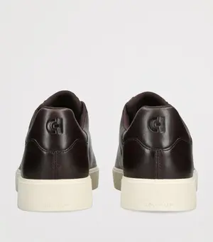 Cole Haan Leather Grandprø Luxe Sneakers - Brown