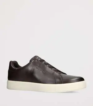 Cole Haan Leather Grandprø Luxe Sneakers - Brown