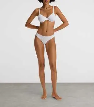 Hanro Invisible Cotton Thong - White