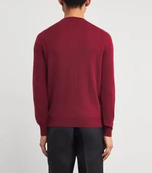 Isaia Cashmere Crew-neck Sweater - Red