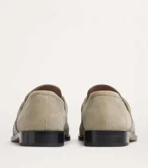 Bottega Veneta Suede Astaire Loafers