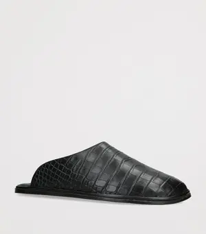 BROTINI Alligator Leather Mules