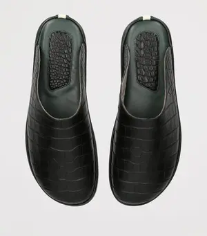 BROTINI Alligator Leather Mules